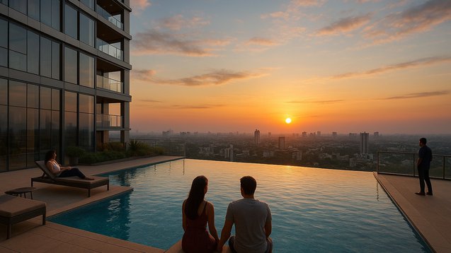 The Popularity of Infinity Pools in Luxury Apartments