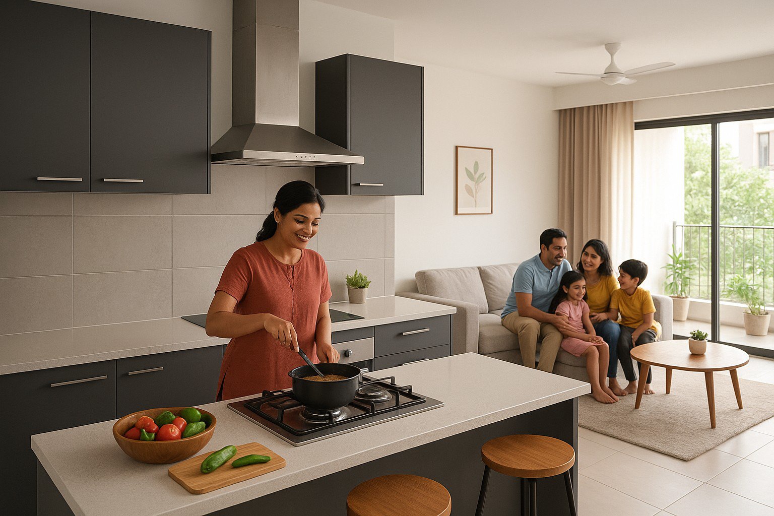 Why Open Kitchens Are Popular in Indian Homes